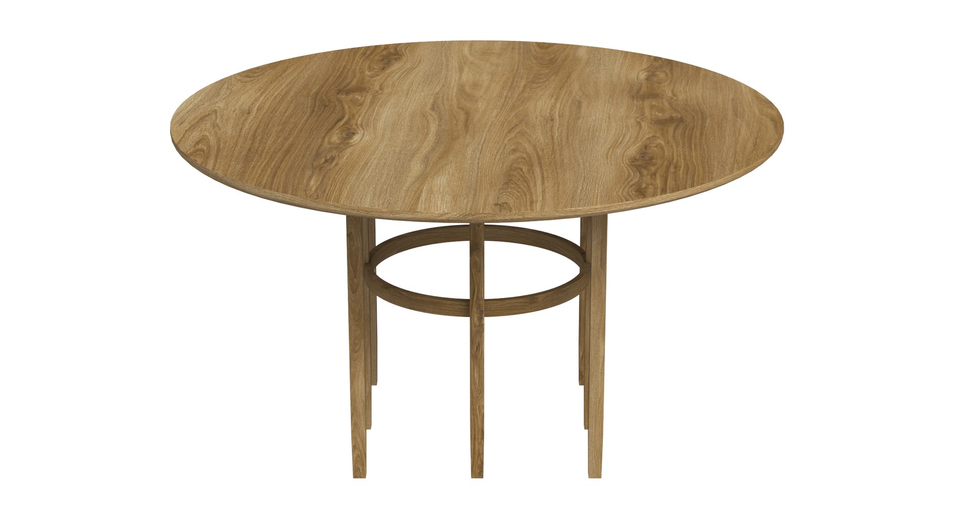 3D Round Dining Table Model - TurboSquid 2318153