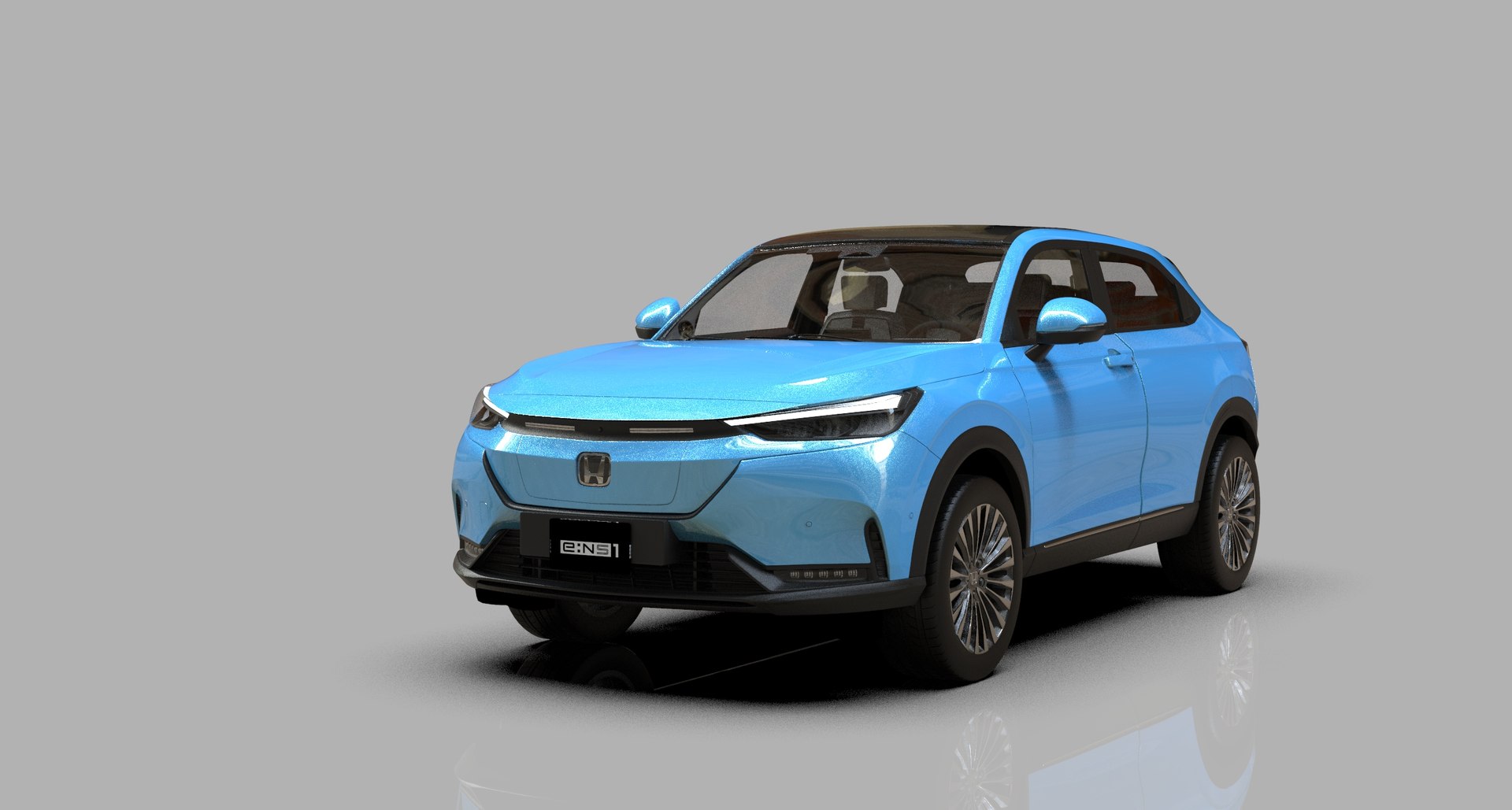 Honda HR-V XR-V And EV 3D Model - TurboSquid 2189568