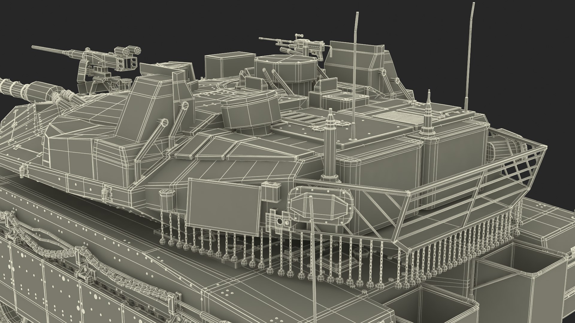 Israeli Tank Merkava Model - TurboSquid 2318312