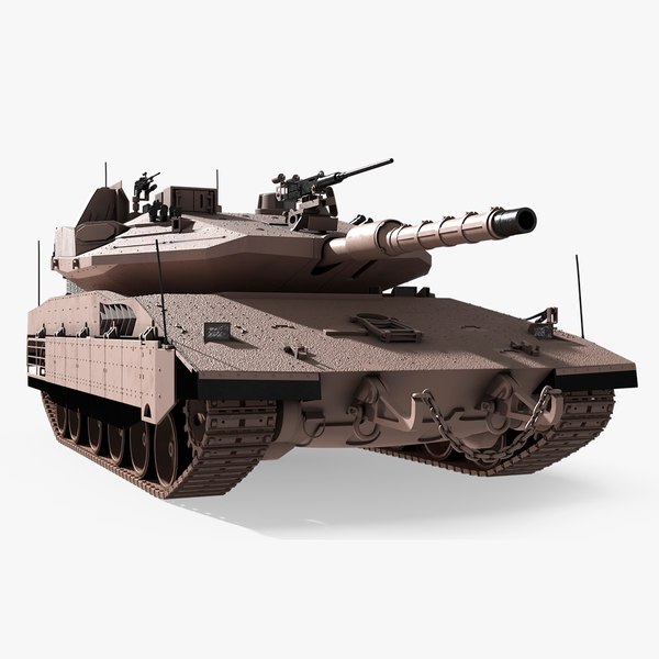 modelo 3d Tanque israelí Merkava - TurboSquid 2318312