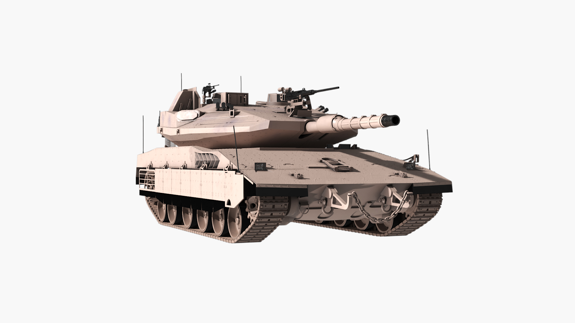 Israeli Tank Merkava Model - TurboSquid 2318312