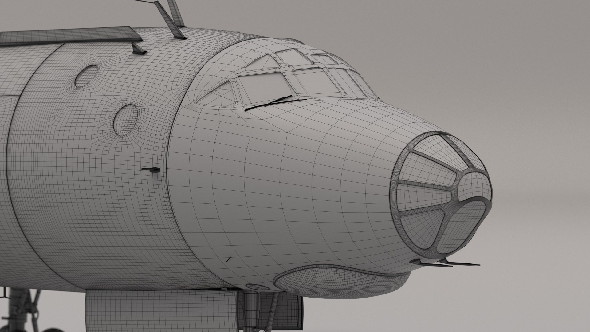 TU-104 3D Model - TurboSquid 1865847