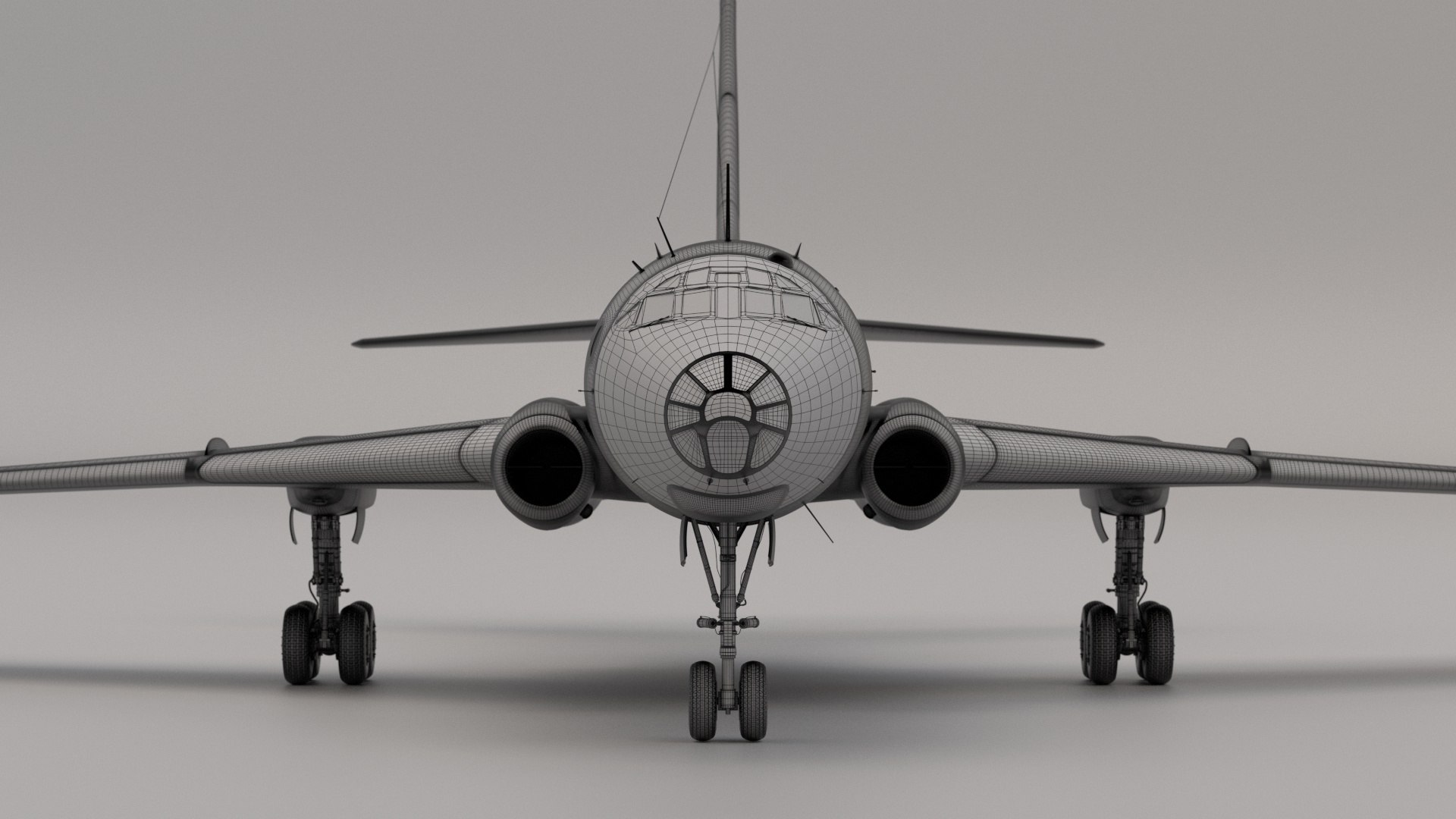 TU-104 3D Model - TurboSquid 1865847