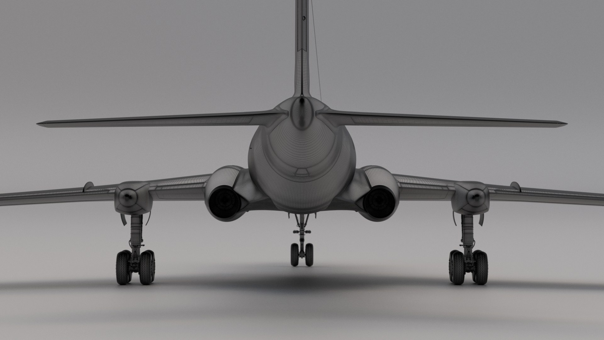TU-104 3D Model - TurboSquid 1865847