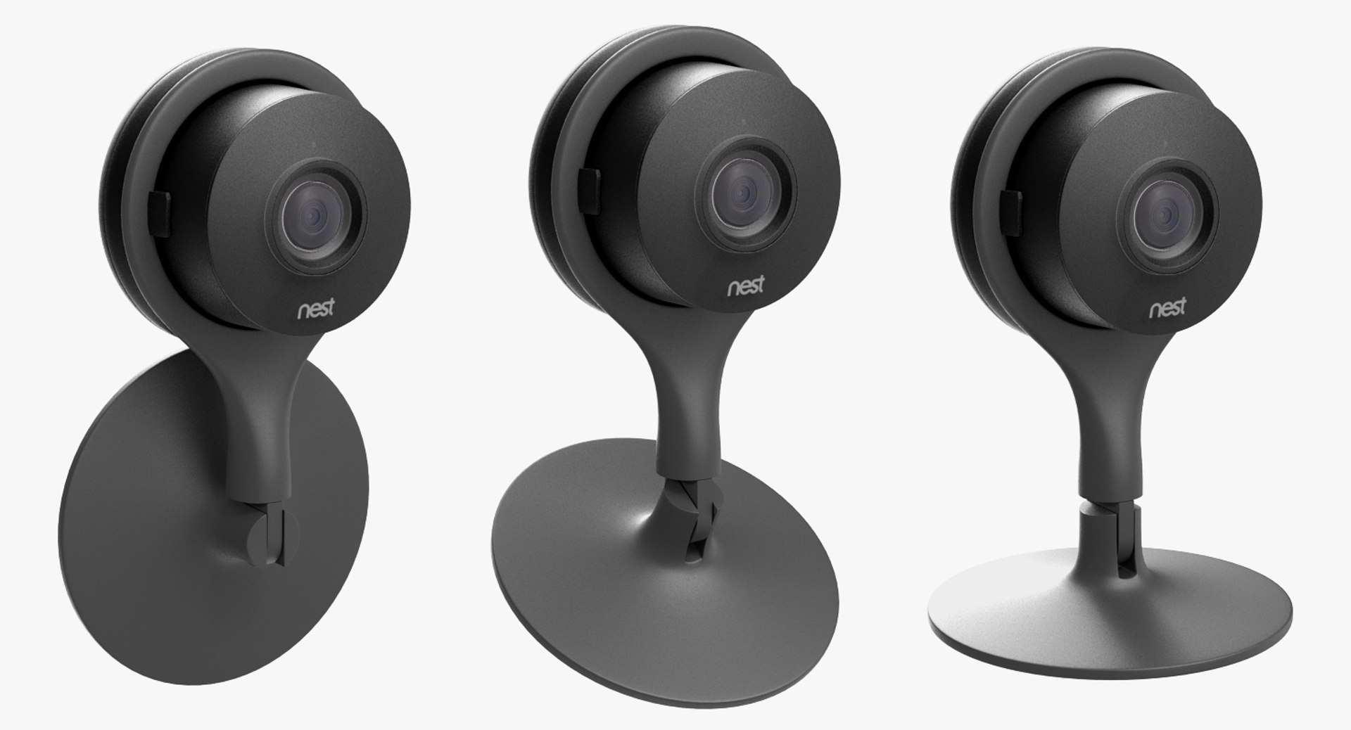 Google nest security camera 3D model - TurboSquid 1432242