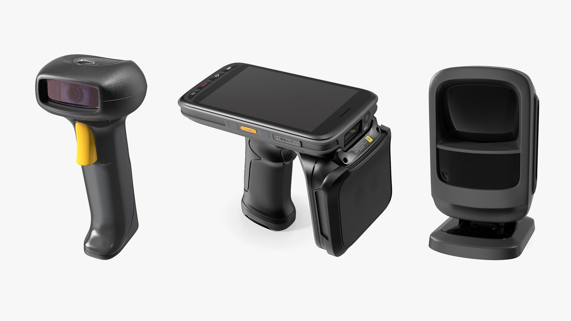 3D Barcode Scanners Collection - TurboSquid 2169077