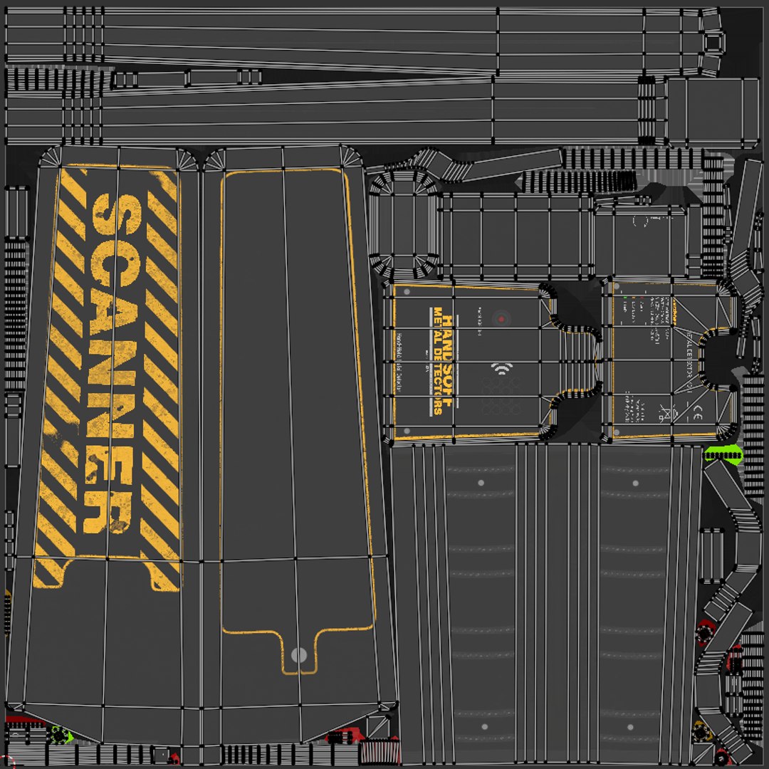Handheld Scanner 3D Model - TurboSquid 2177005