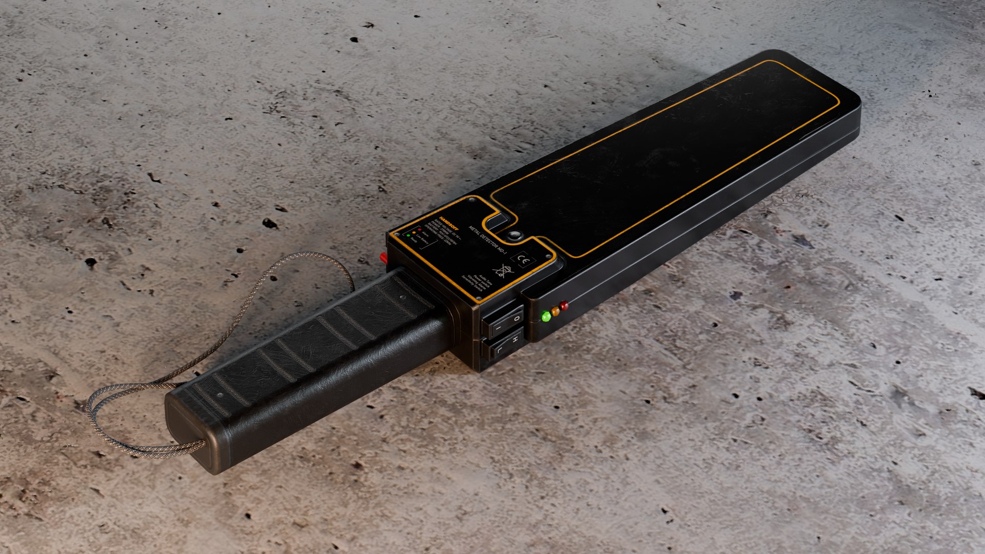 Handheld Scanner 3D Model - TurboSquid 2177005