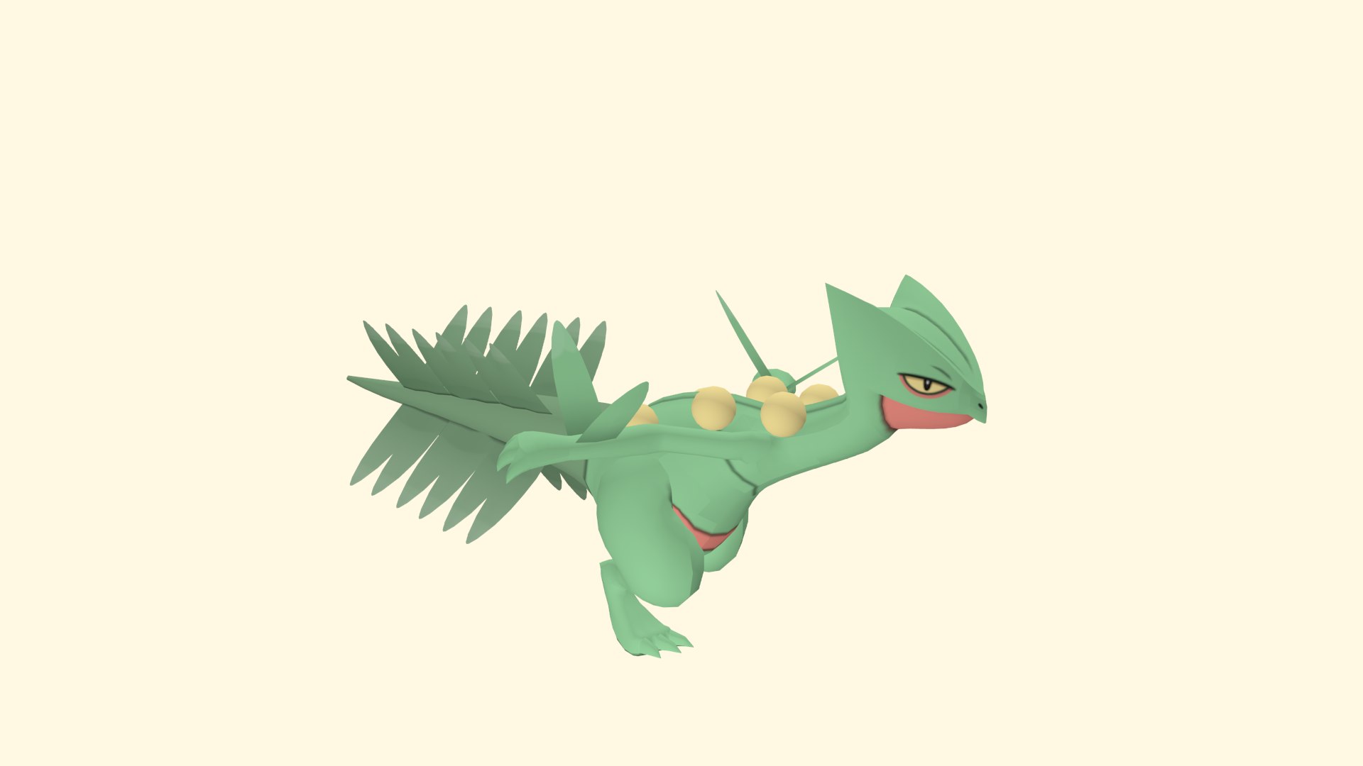 modelo 3d POKEMON Sceptile Juego animado Ya modelo 3D - TurboSquid 1939063