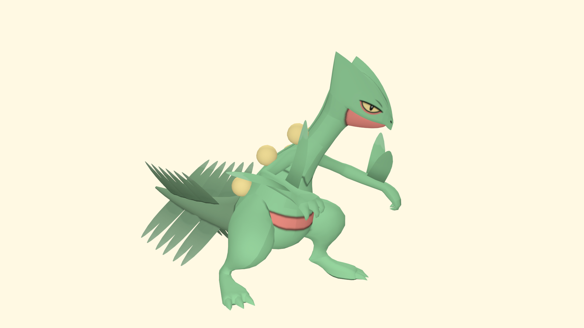 POKEMON Sceptile Animated Game Already Model 3D 3D Model - TurboSquid ...
