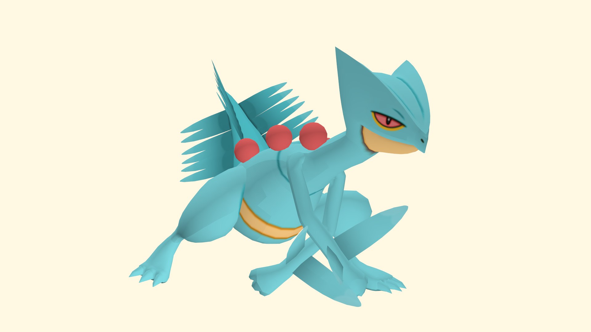 POKEMON Sceptile Animated Game Already Model 3D 3D Model - TurboSquid ...