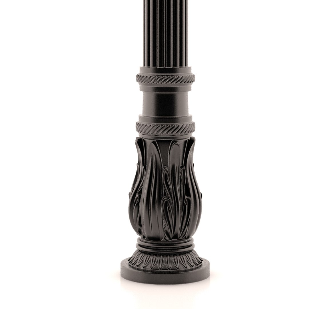 Forged Pillar 3d Max