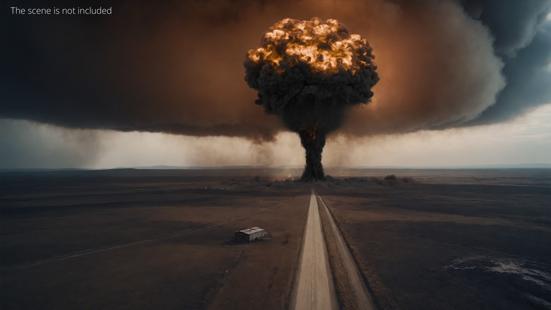 Volumetric Nuclear Explosion Animated VDB For Blender 3D Model ...