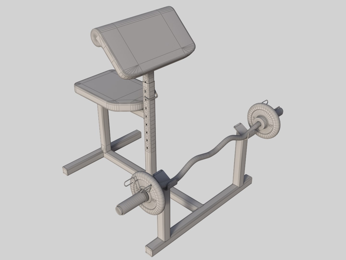 3D Model Scott S Bench - TurboSquid 1203816