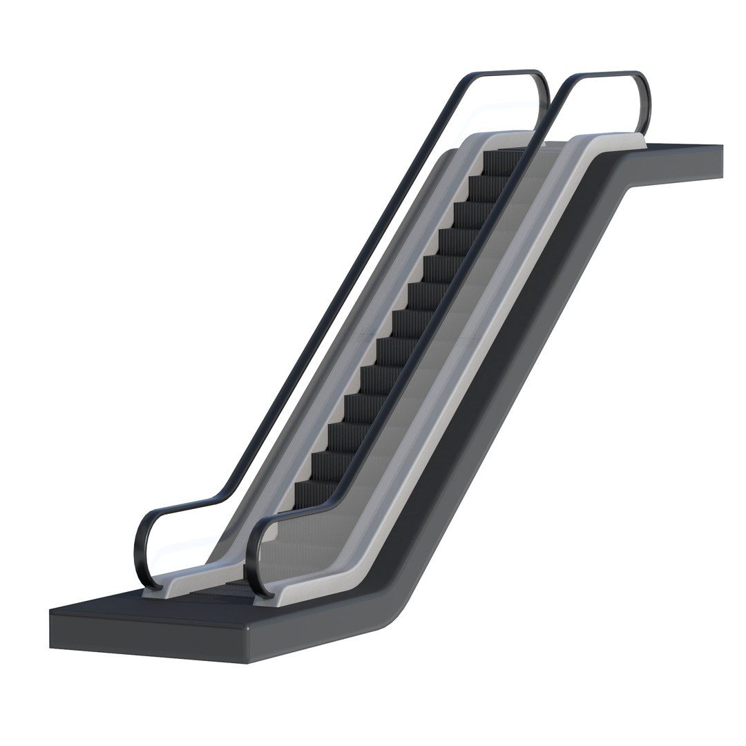 3D Escalator Model - TurboSquid 2183564