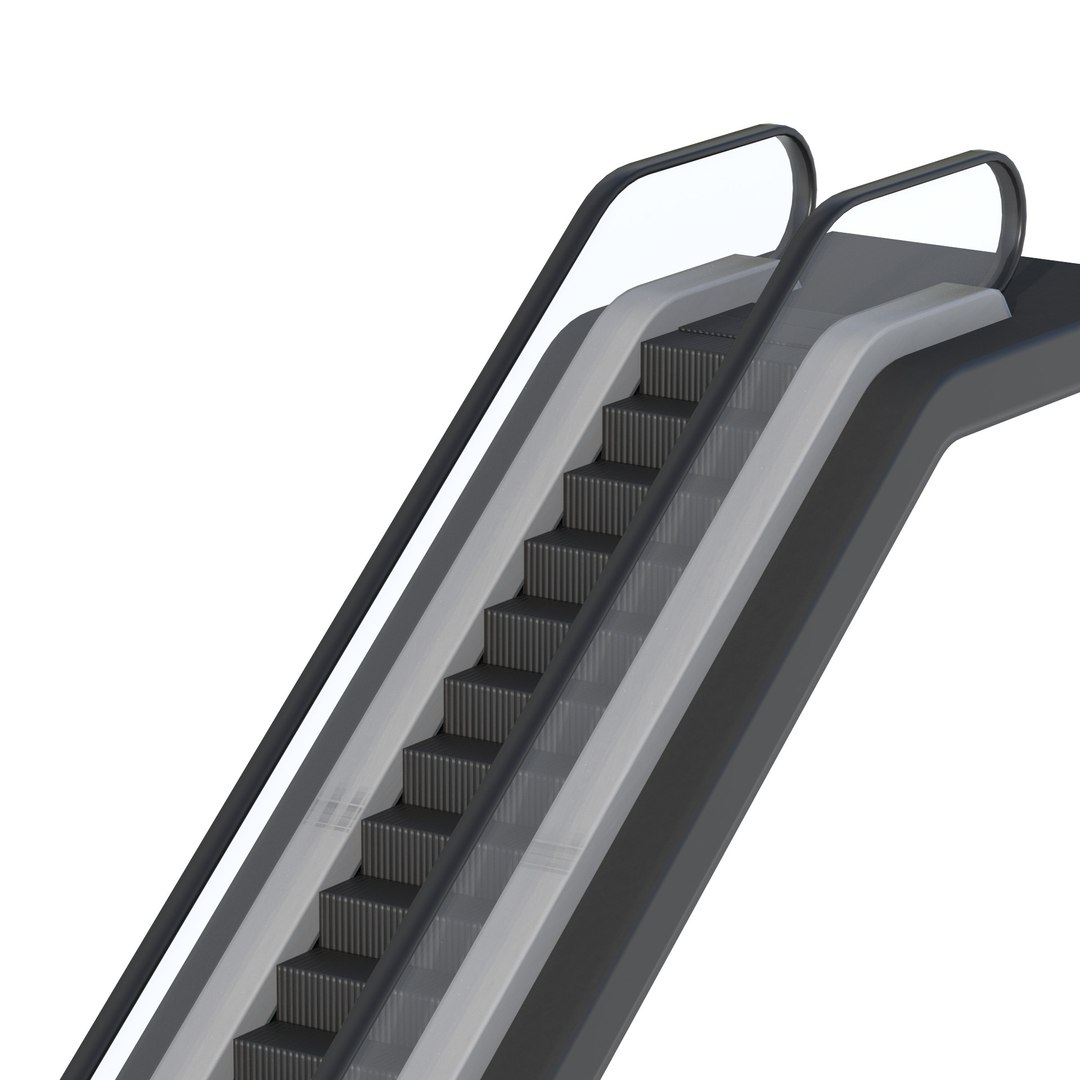 3D Escalator Model - TurboSquid 2183564