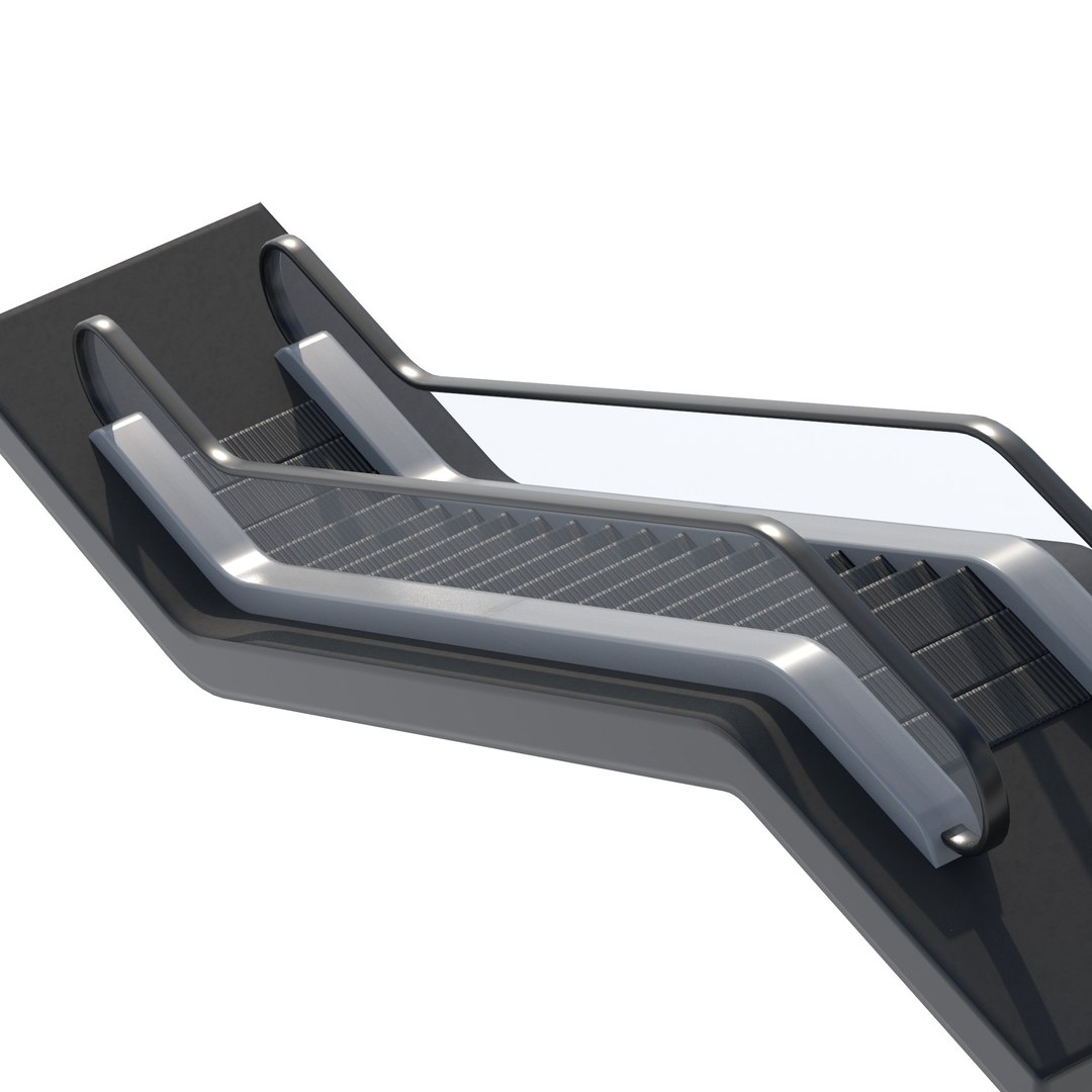 3D Escalator Model - TurboSquid 2183564
