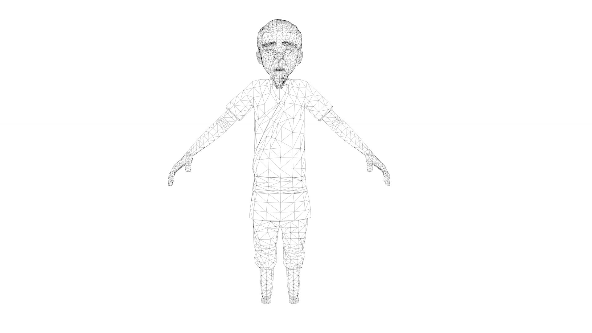 3D Old Man Model - TurboSquid 2336834