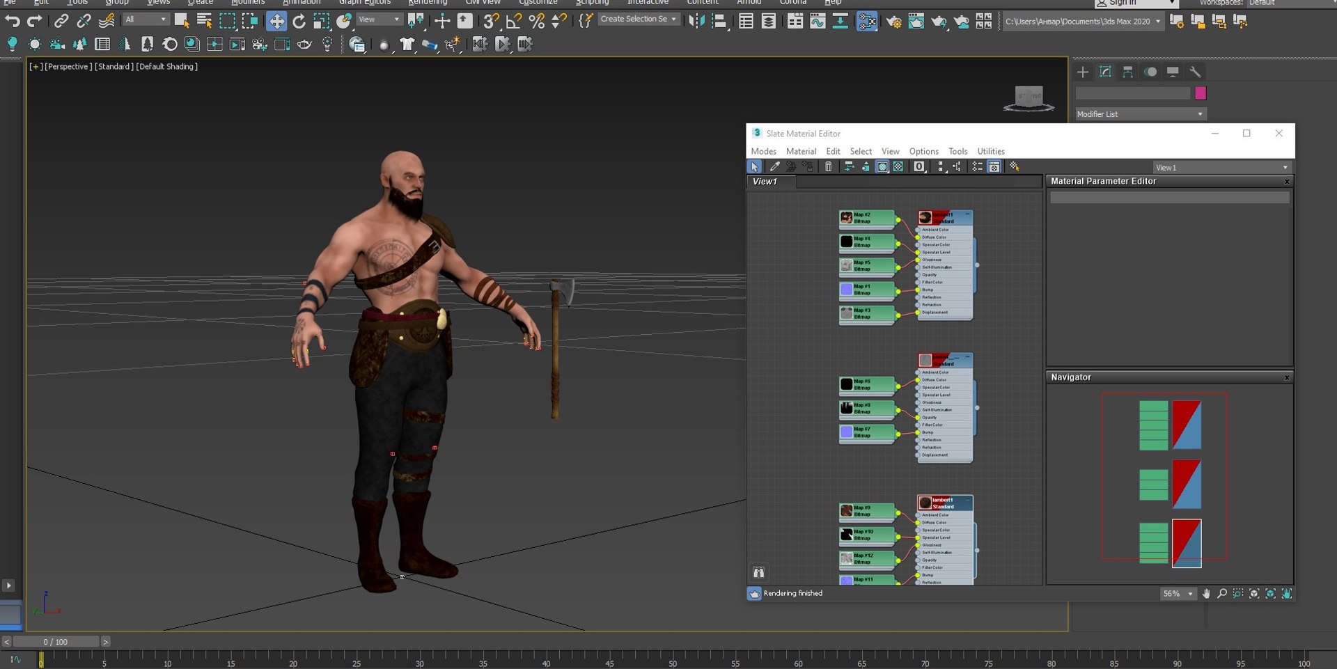 3D Viking - TurboSquid 1819356