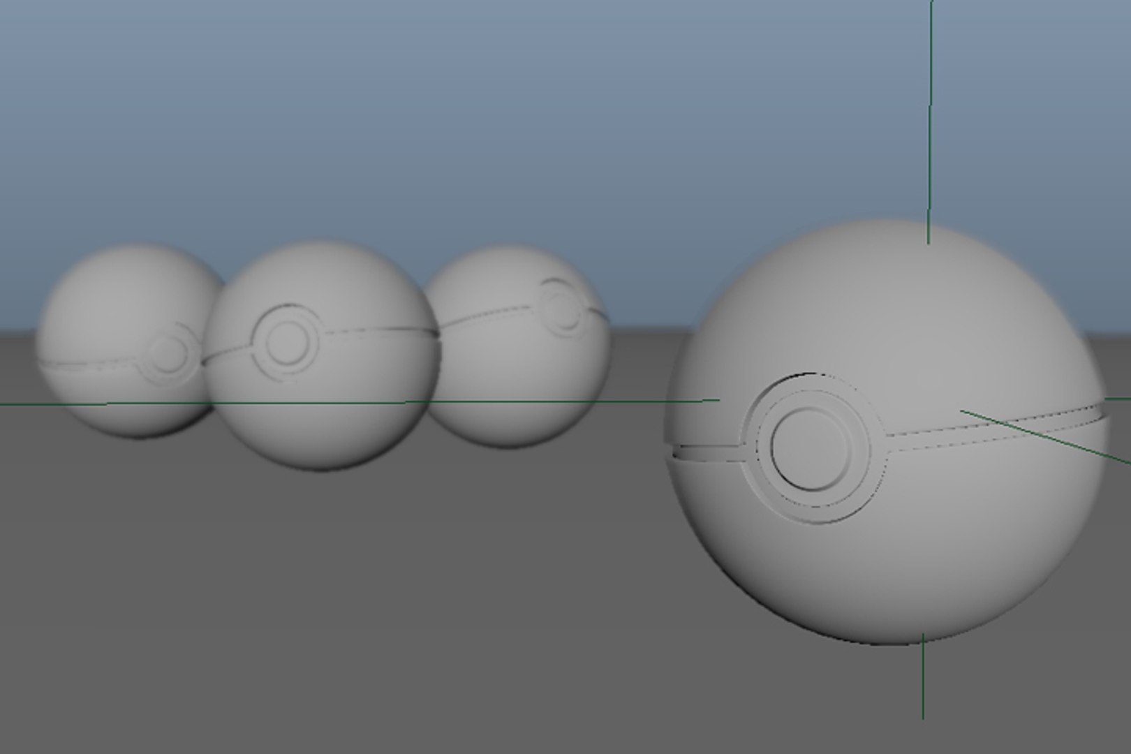 Pokeballs Series Pokemon 3d Ma