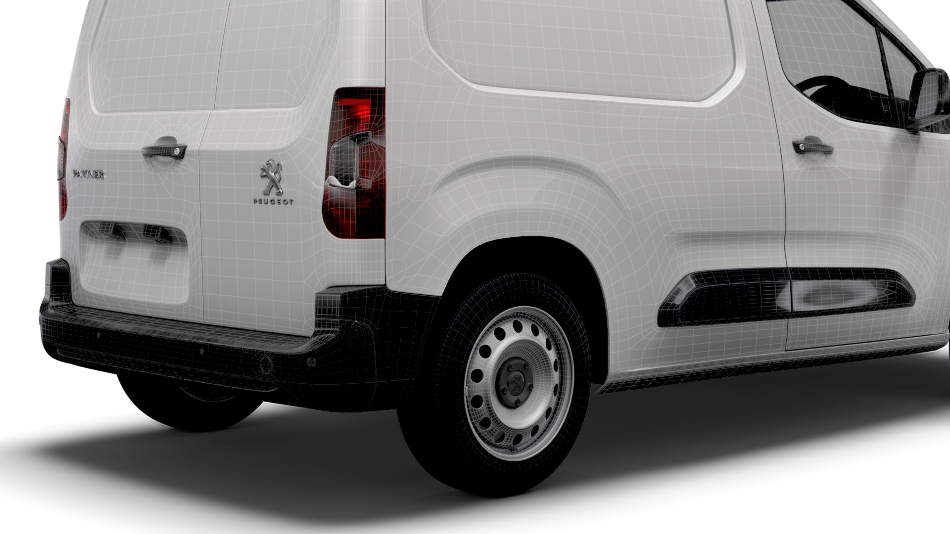 3D Model Peugeot Partner Professional Standard - TurboSquid 1641938