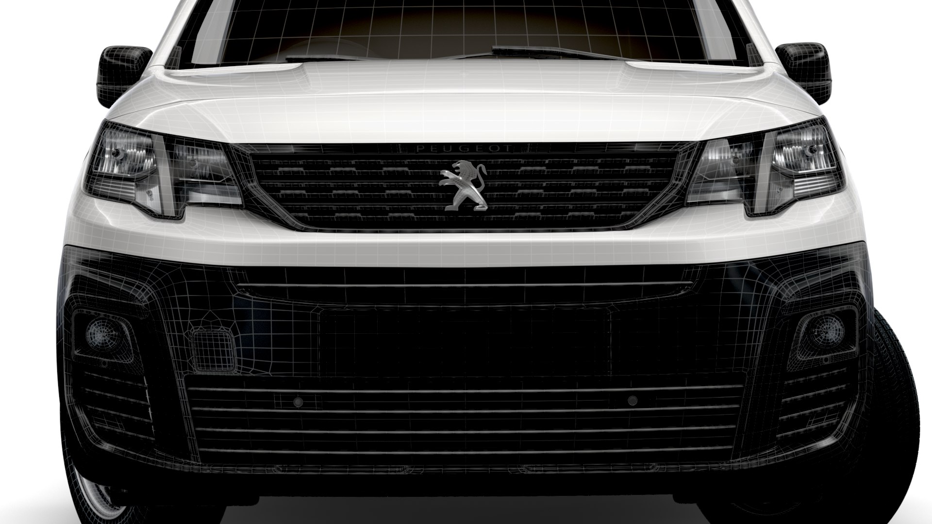 3D Model Peugeot Partner Professional Standard - TurboSquid 1641938