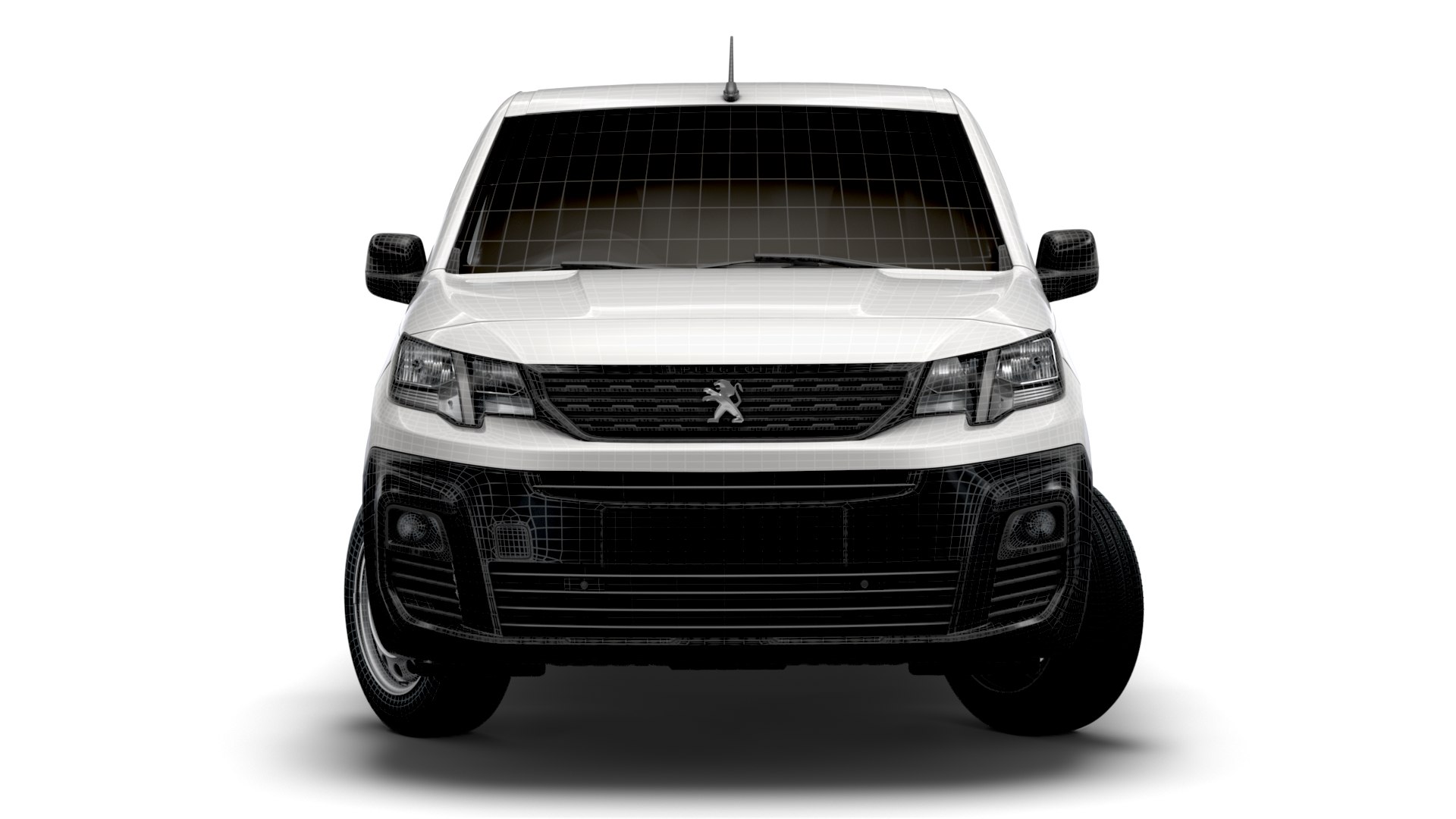 3D Model Peugeot Partner Professional Standard - TurboSquid 1641938
