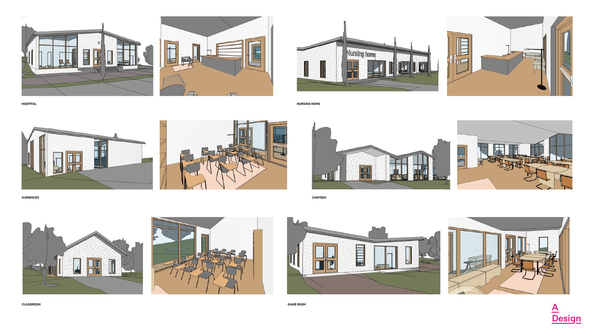 3D 20 Public Buildings - Revit Models - TurboSquid 2018377