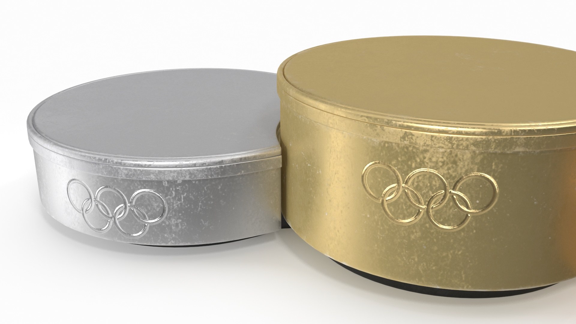 3D Olympic Podium Set - TurboSquid 2221260