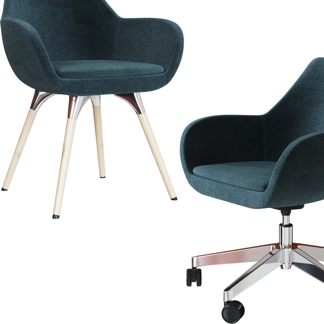 Chairs Profim Fan Model - TurboSquid 1894102