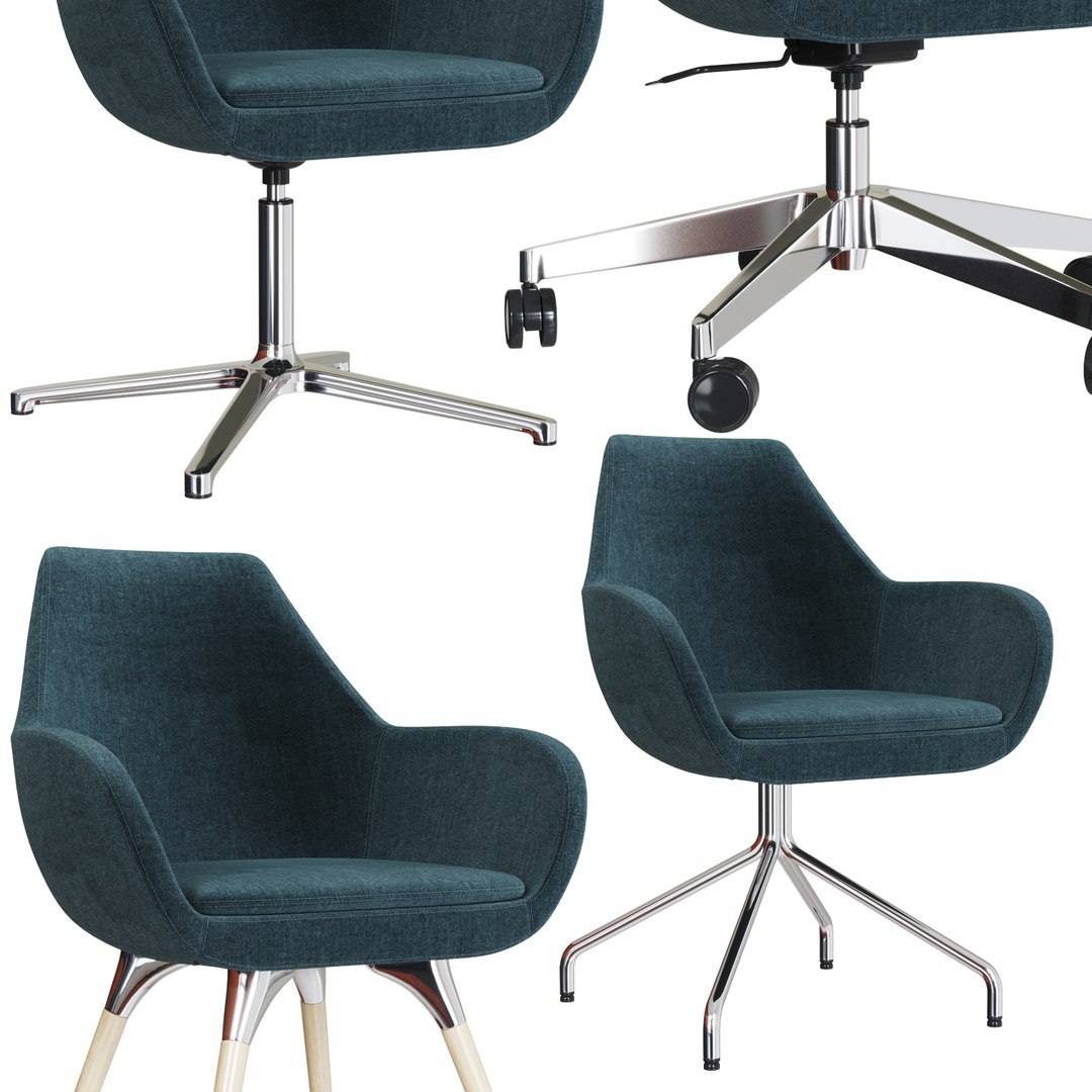 Chairs Profim Fan Model - TurboSquid 1894102