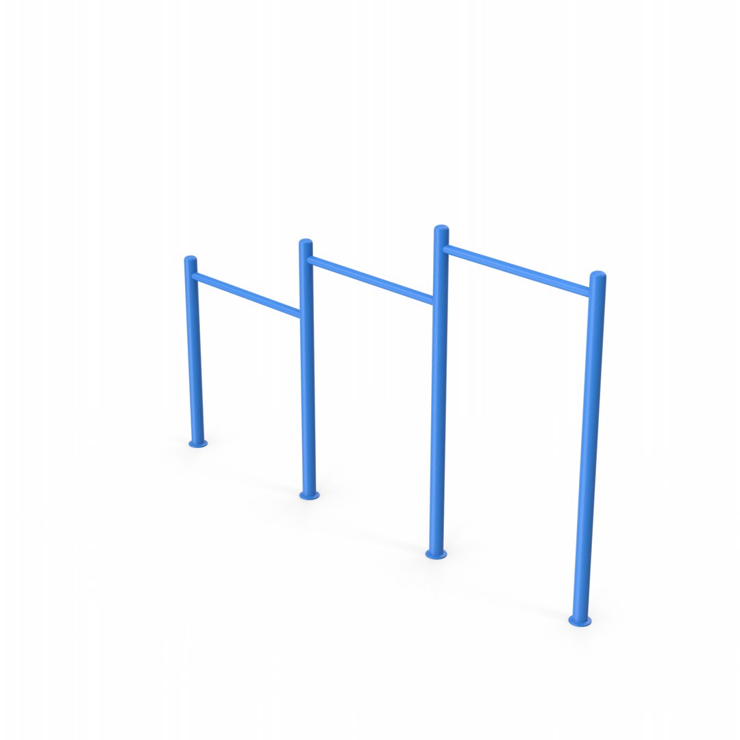 Playground Horizontal Bars Model - TurboSquid 2163387