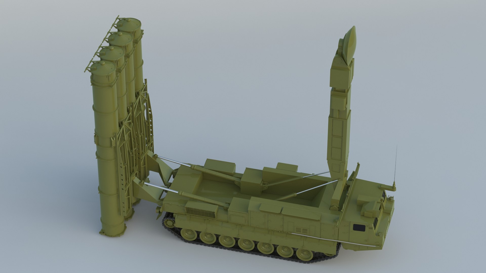 S-300vm sa-23 gladiator giant 3D model - TurboSquid 1481740