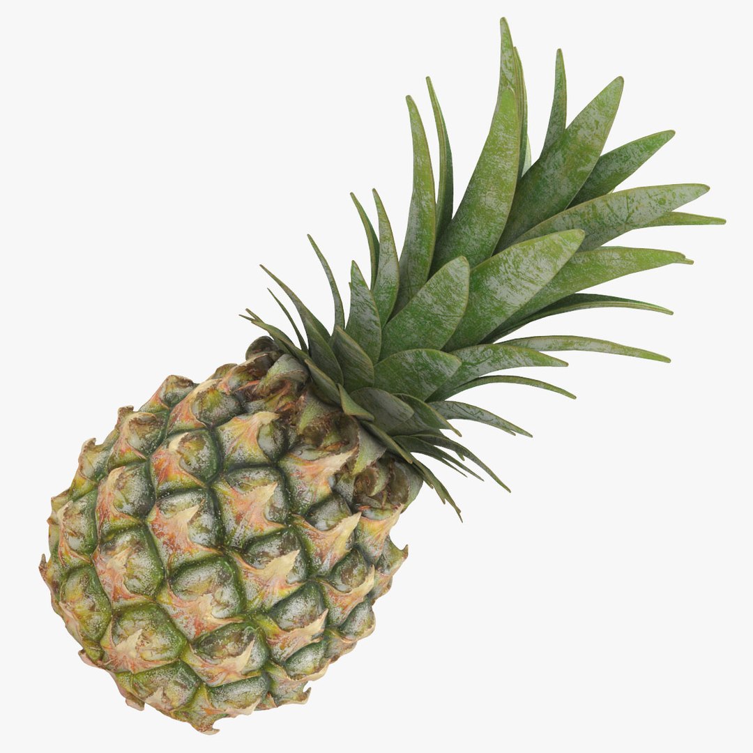 3D Whole Pineapple - TurboSquid 2087100