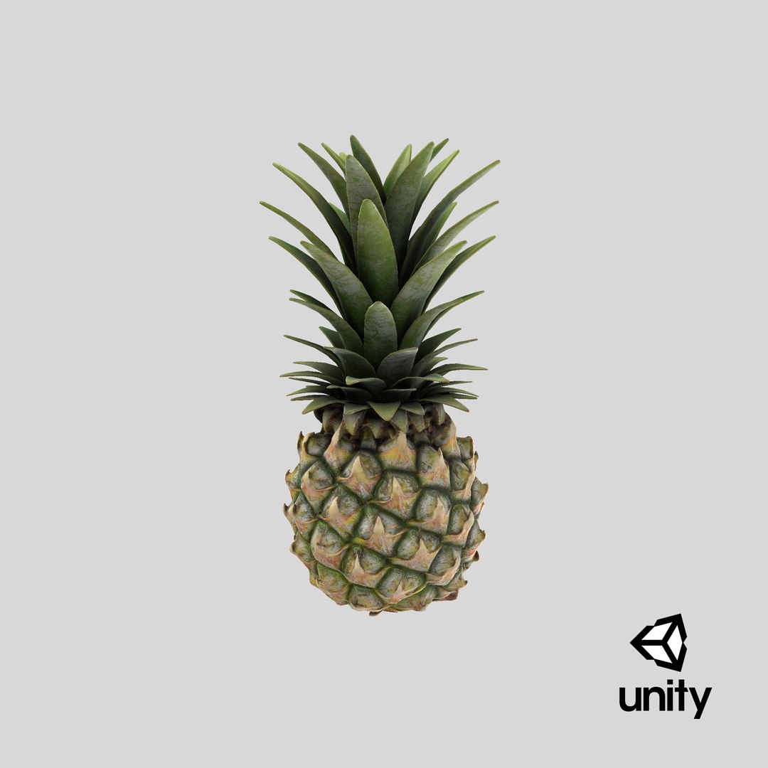 3D Whole Pineapple - TurboSquid 2087100