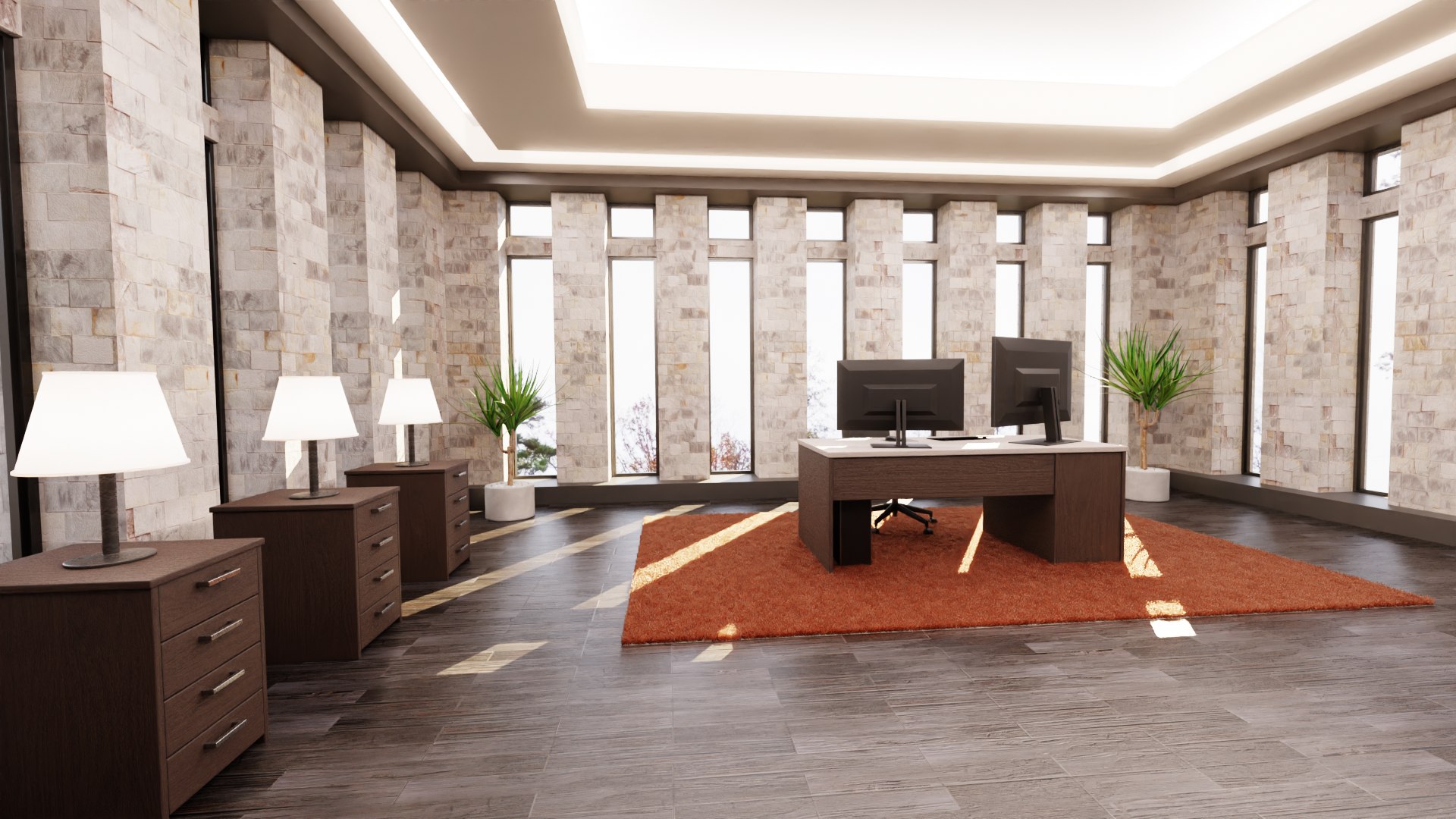 3D Offices - TurboSquid 2388175