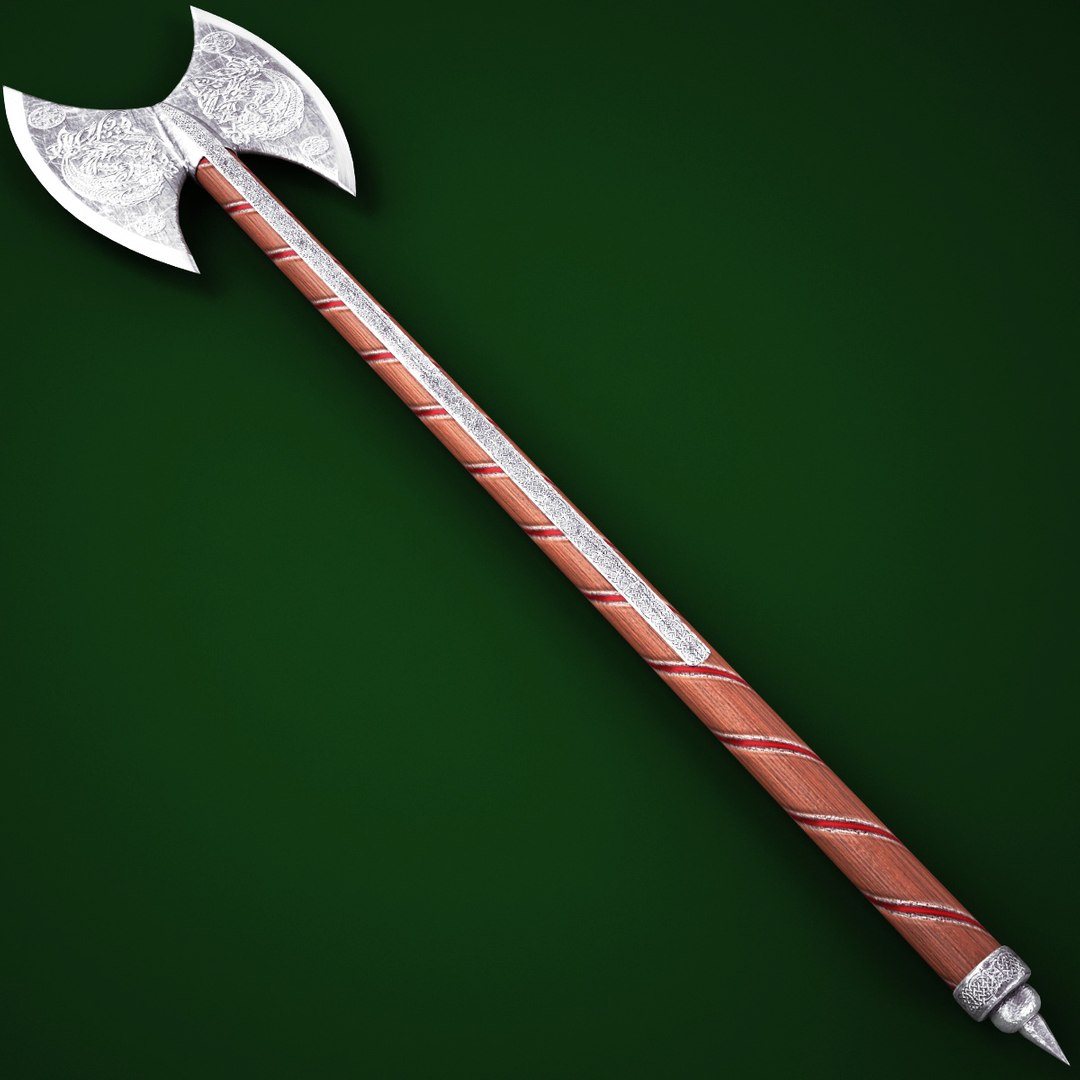 3d medieval axes v2
