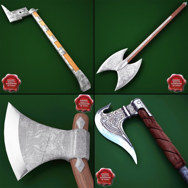 Medieval Axe 3D Models for Download | TurboSquid