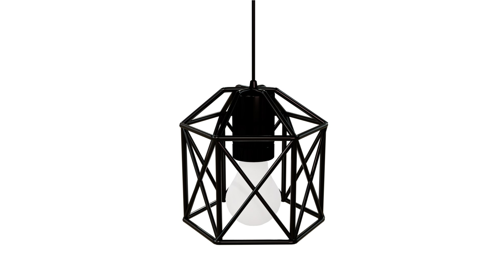 3D Hanging Lamp Model - TurboSquid 2229560
