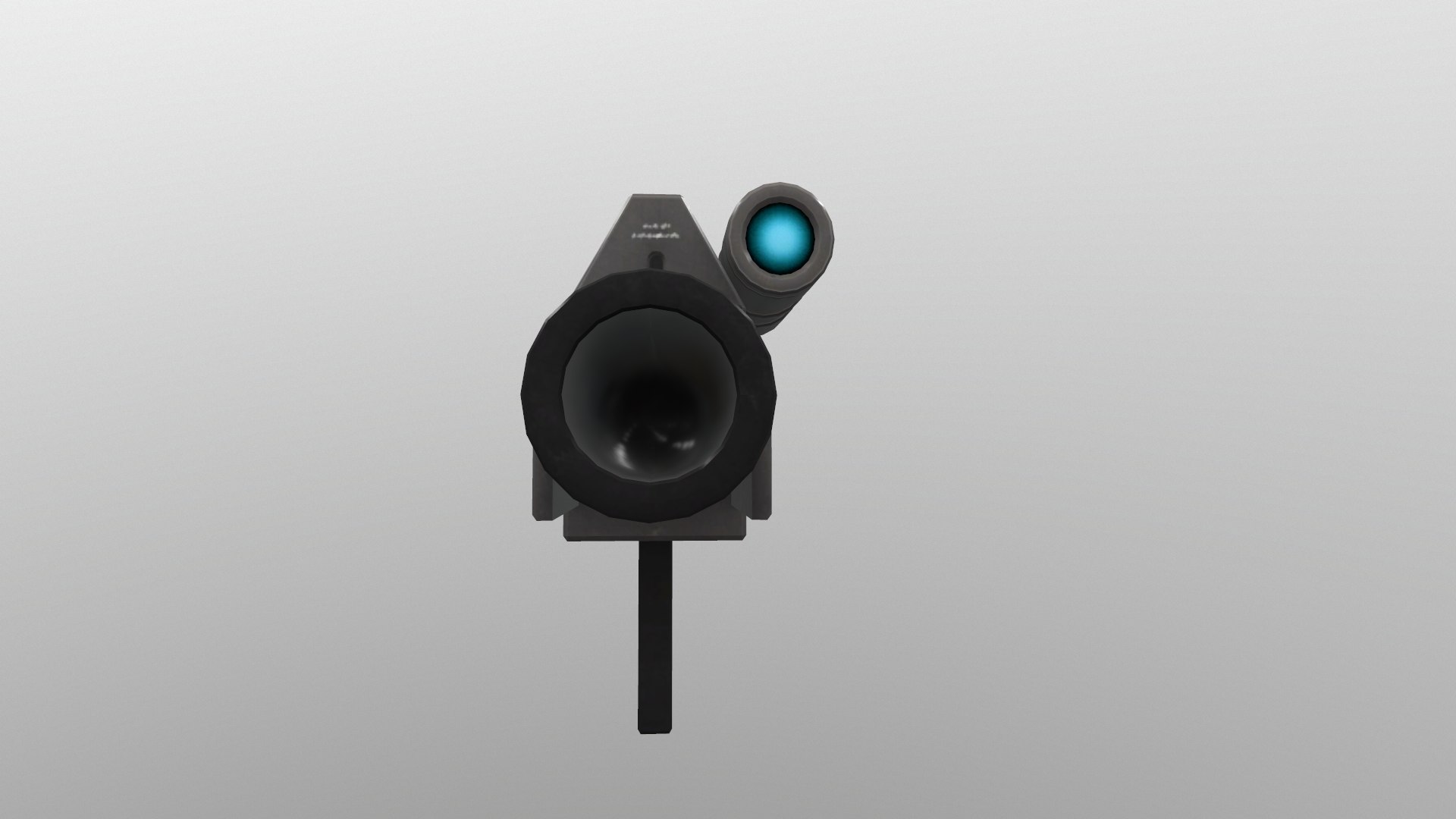 Battery Boomer Gun Level 2 3D Model - TurboSquid 2194388