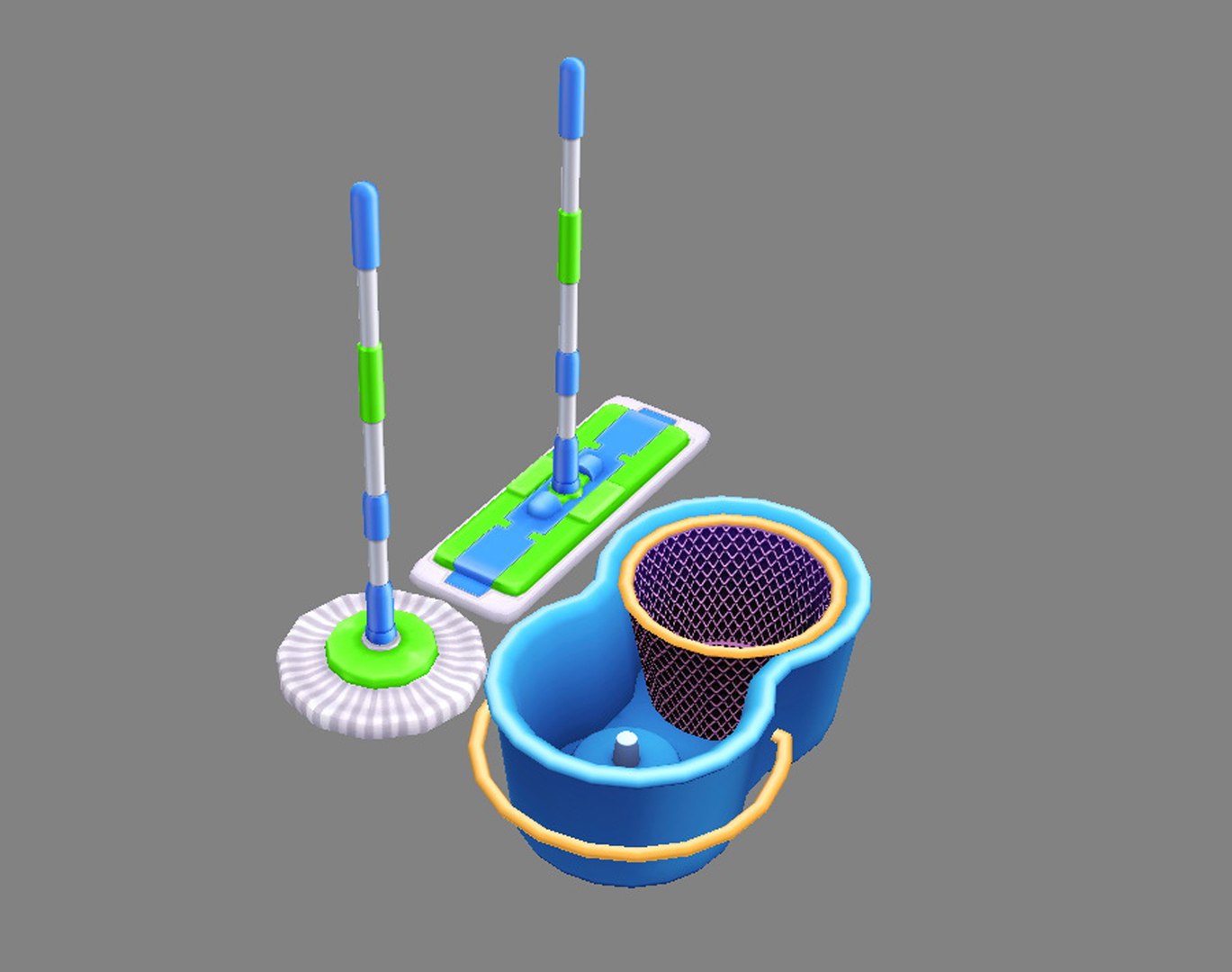 3D Model Mop Tool - TurboSquid 1679277