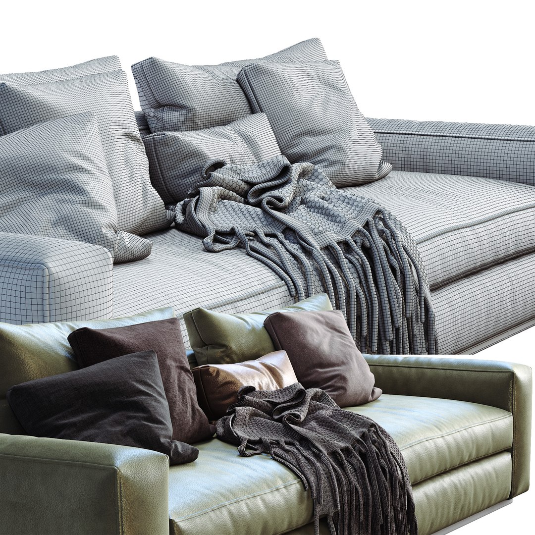 3D flexform sofa beauty - TurboSquid 1568839