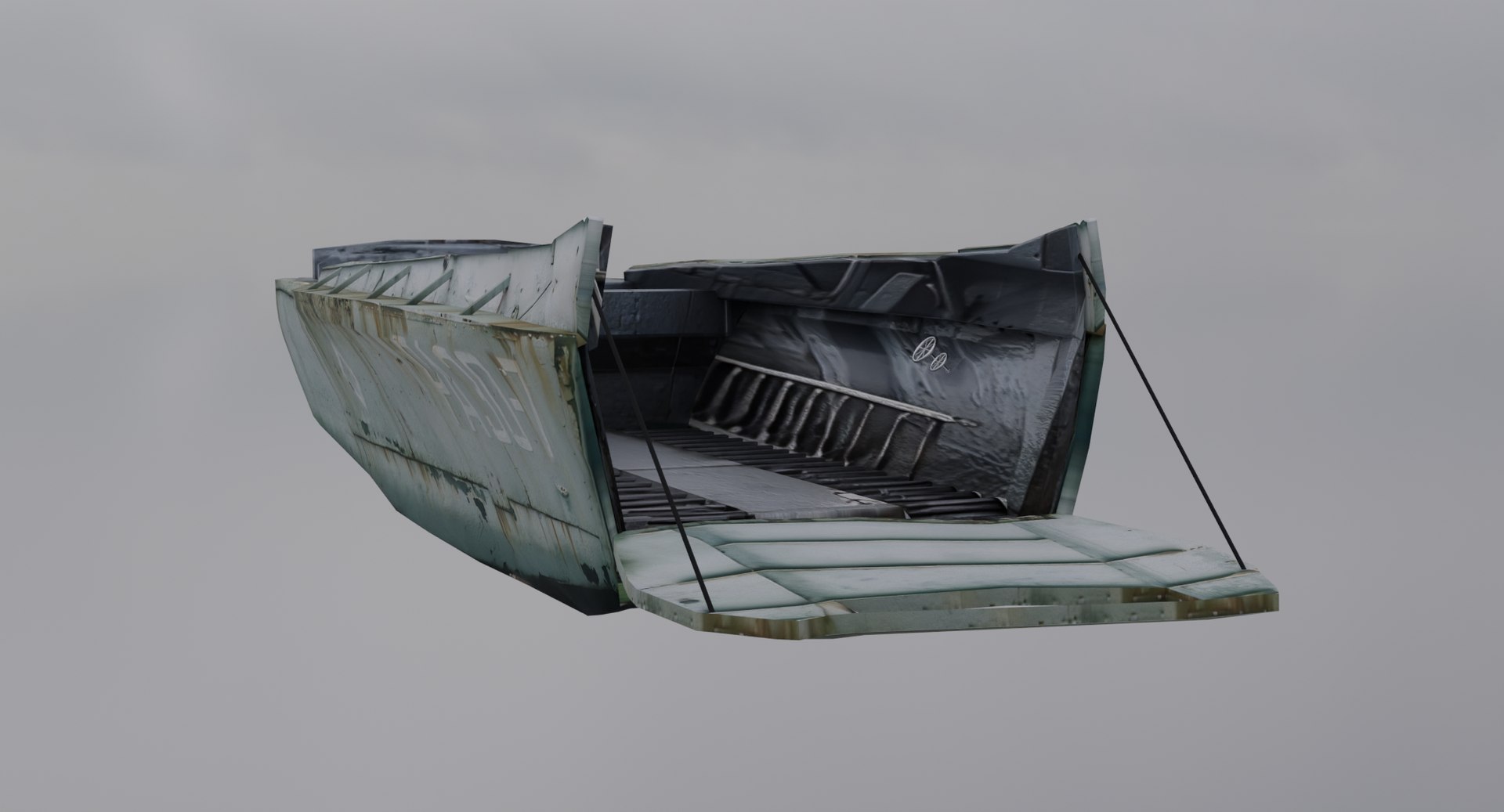D-Day Landing Craft Model - TurboSquid 2104974