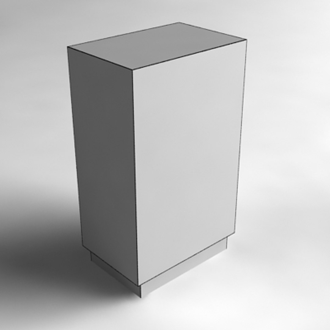 Street Utility Box 3d Max