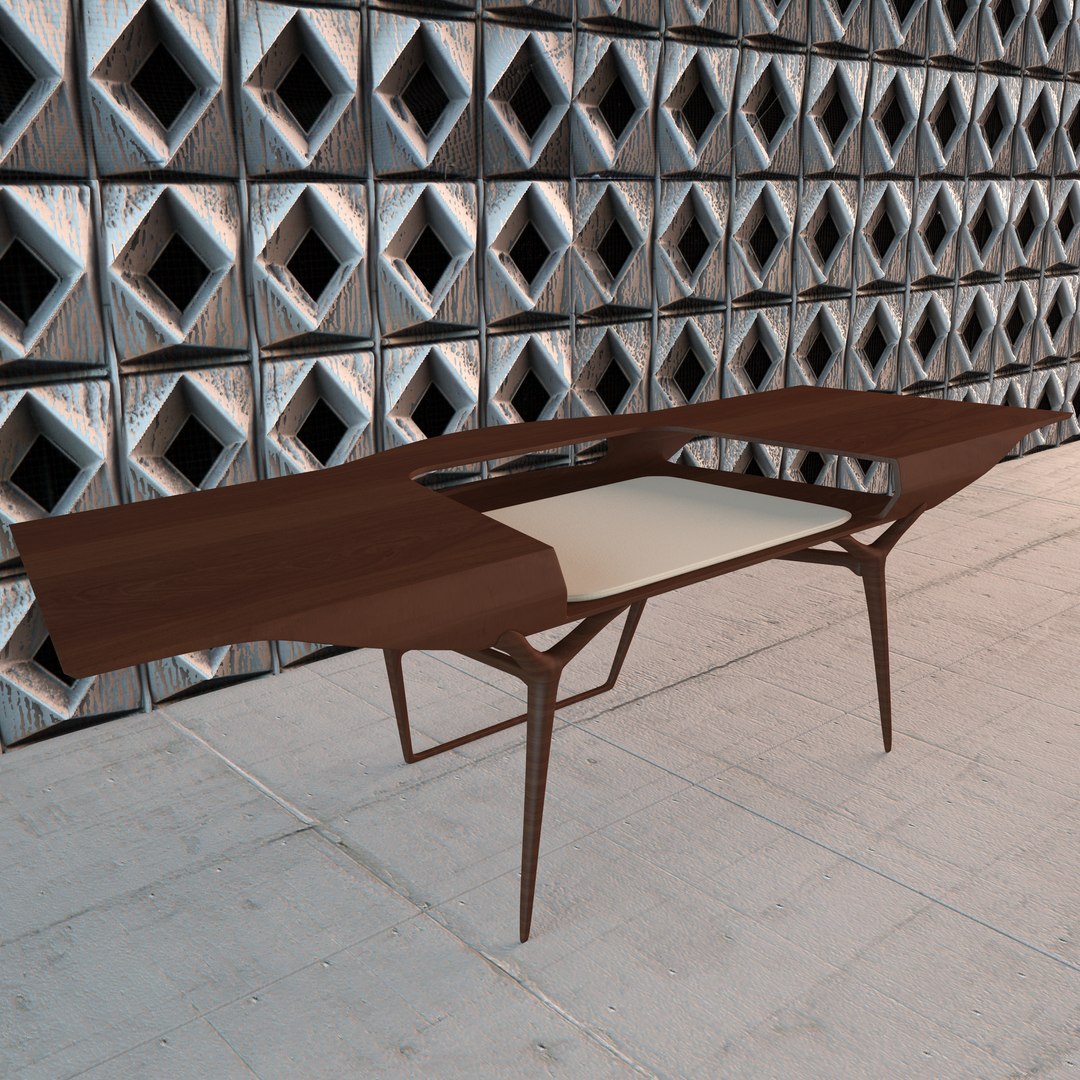 3d model ceccotti manta desk