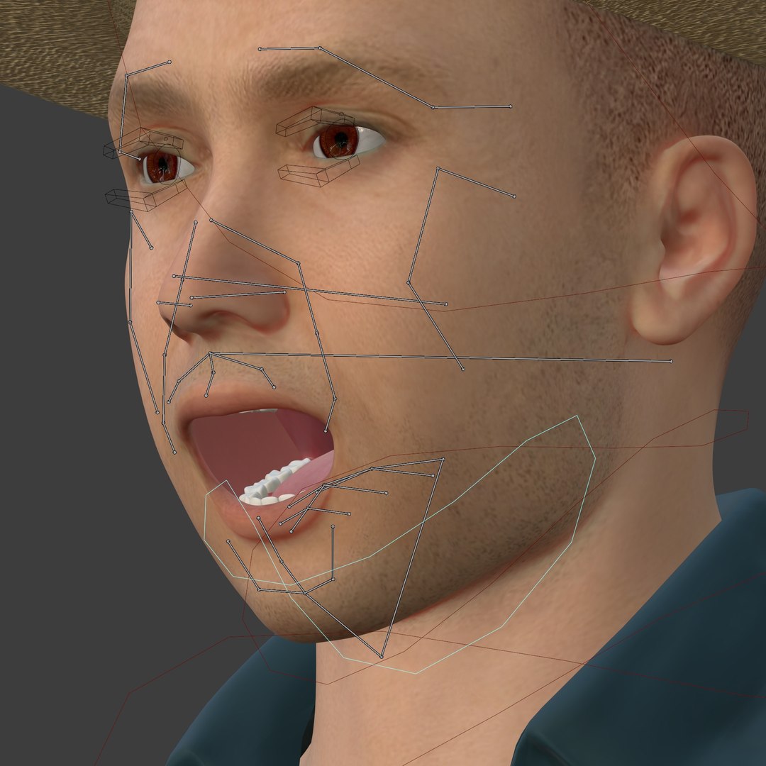 High Quality FK IK Rig 3D Model - TurboSquid 2240052