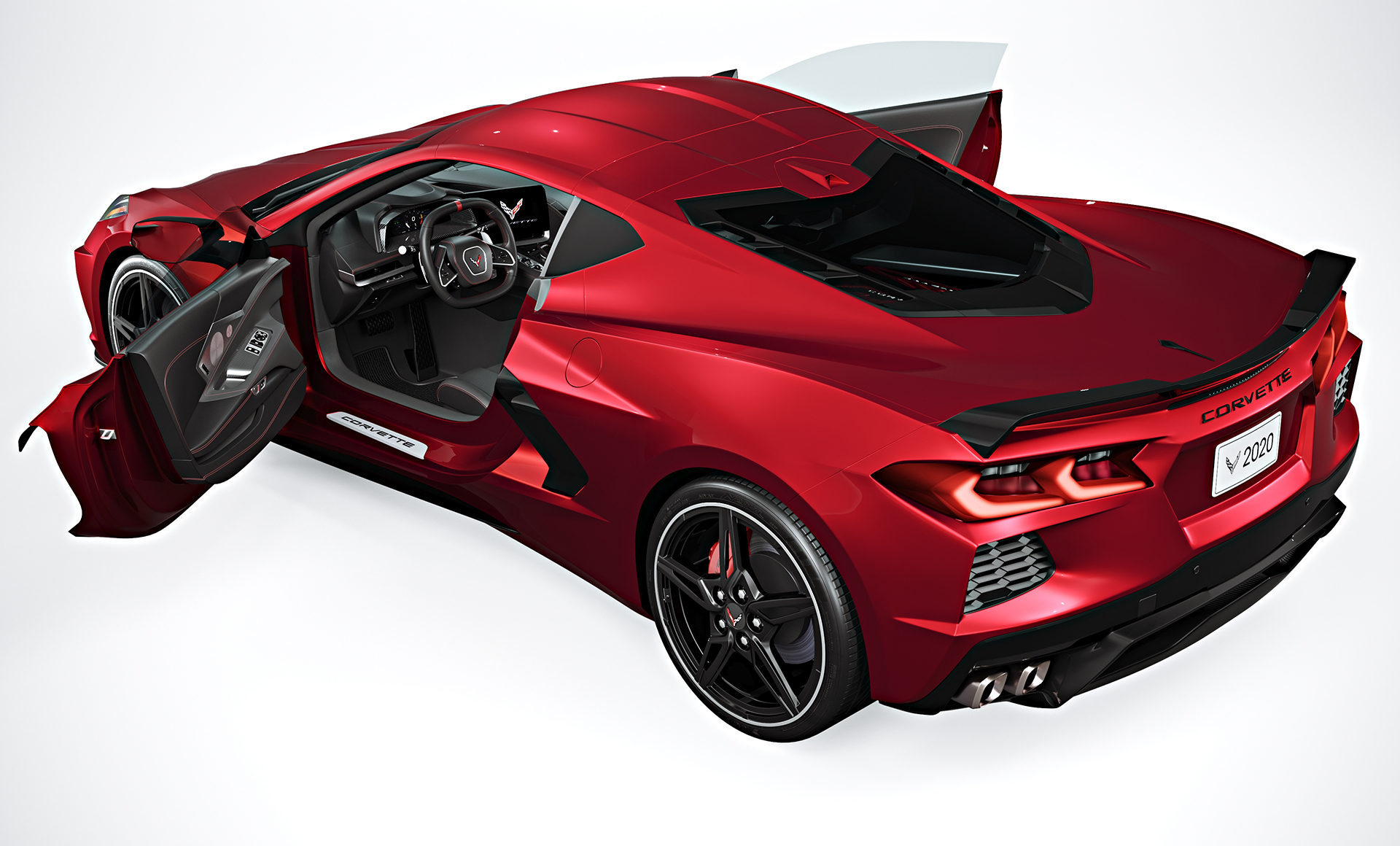 3D model 2020 chevrolet corvette c8 - TurboSquid 1472025