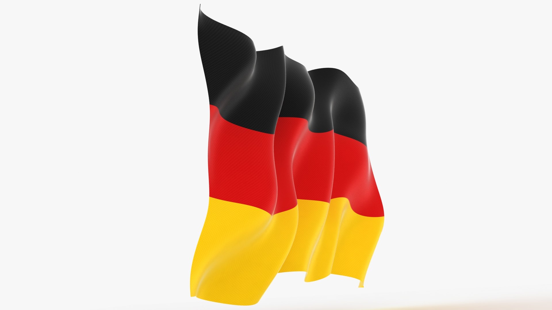 3D Germany Flag Animation - TurboSquid 1613632