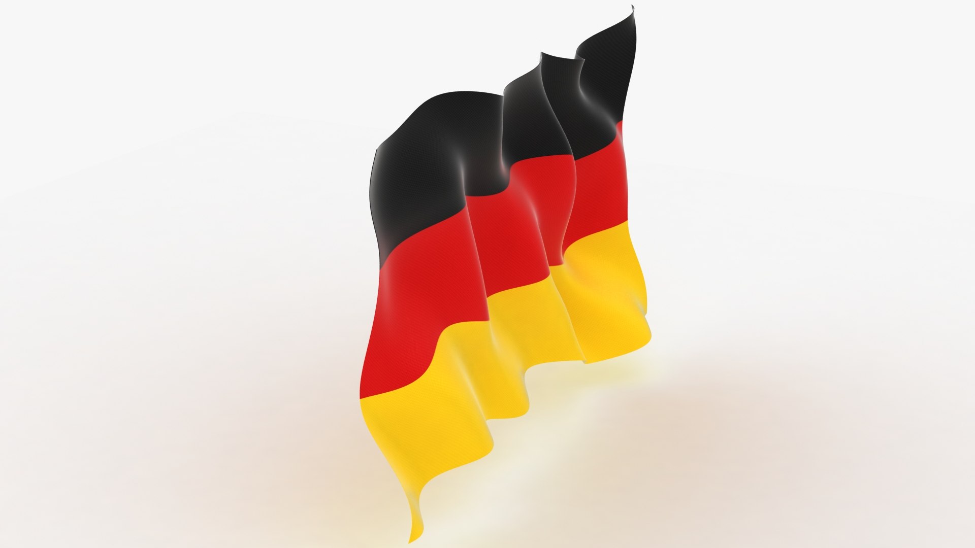 3D Germany Flag Animation - TurboSquid 1613632