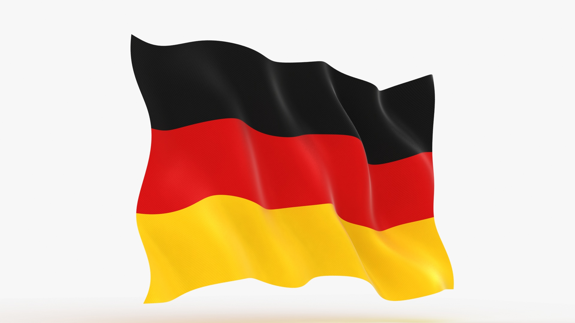 3D Germany Flag Animation - TurboSquid 1613632